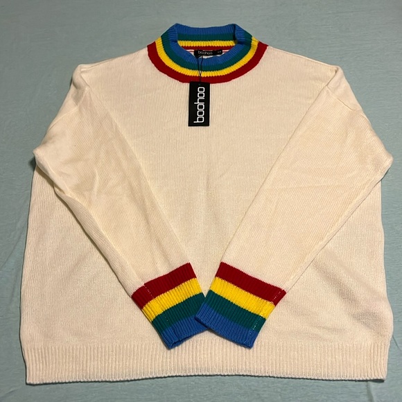 Boohoo | Sweaters | Nwt Cream Sweater | Poshmark